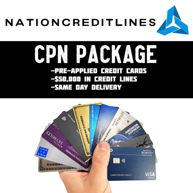 CPN Packages for Credit Cards and Loan Approvals up to $200,000 ...